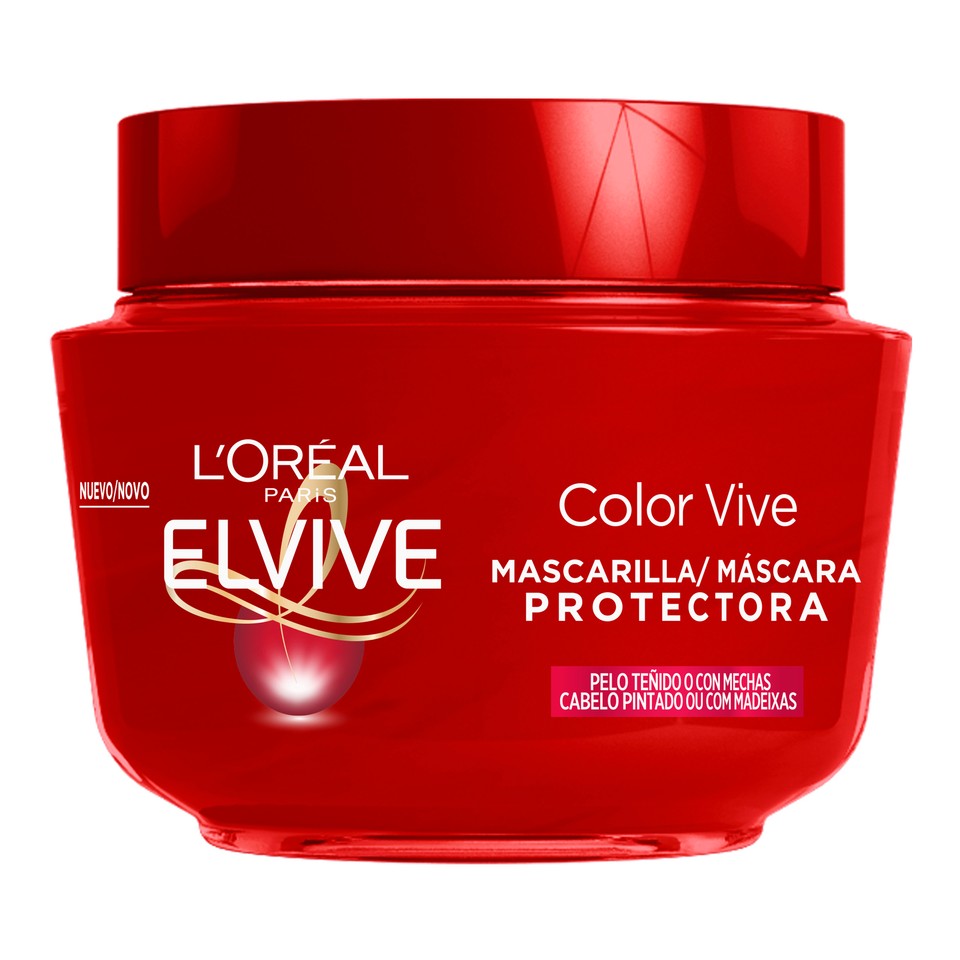 ELVIVE Color vive Mascarilla protectora para pelo teñido o co mechas ...