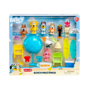 Multipack de 6 Figuras BLUEY Beach, +3 años. - Alcampo ¡Haz tu Compra ...