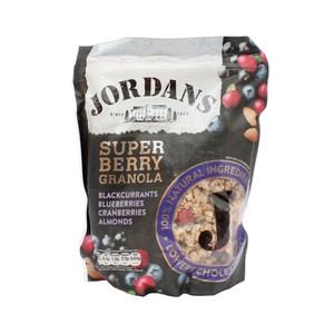 JORDANS Cereales granola de avena y miel con frutos del bosque JORDANS ...