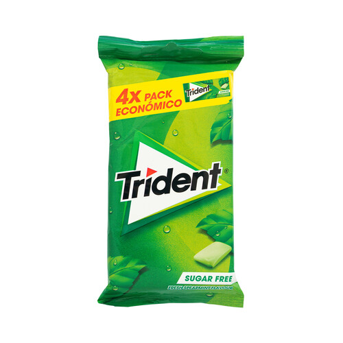 TRIDENT FRESH Chicles clorofila pack 4 x 56 g. - Alcampo ¡Haz tu Compra ...