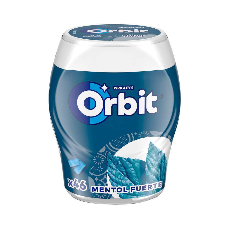 ORBIT Chicles sabor mentol fuerte, 46 uds, 64 g. - Alcampo ¡Haz tu ...