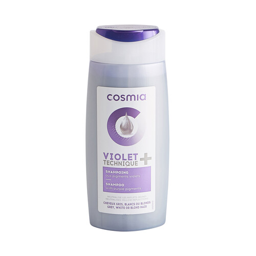 COSMIA Champú para cabellos blancos, canosos o rubios COSMIA Violet ...