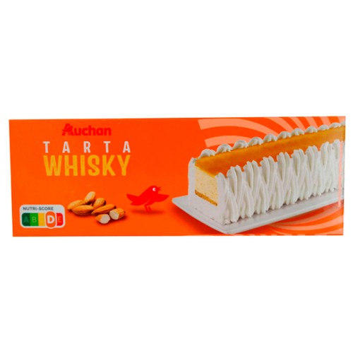 AUCHAN Tarta helada rectangular al whisky 1 l. Producto Alcampo ...
