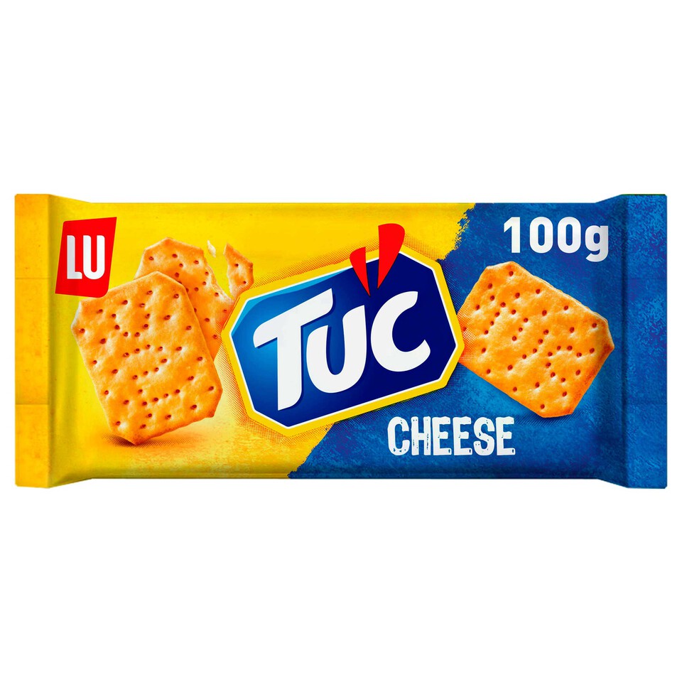 TUC Galletas saladas con sabor a queso de LU TUC paquete de 100 gramos ...