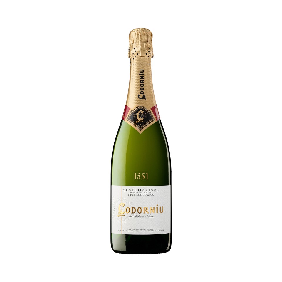 CODORNIU 1551 Cava brut ecológico botella 75 cl. - Alcampo ¡Haz tu ...