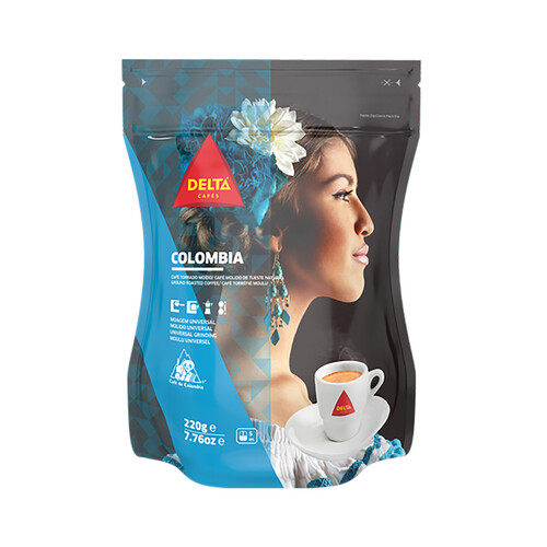 DELTA Café en grano original de Colombia 220 g. - Alcampo ¡Haz tu ...