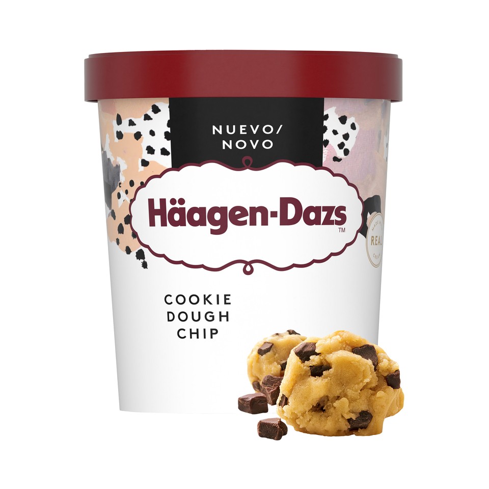 HÄAGEN-DAZS Tarrina de helado de vainilla con trocitos de masa de ...