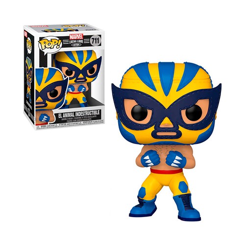 Figura coleccionable Wolverine FUNKO POP! MARVEL Lucha Libre - Alcampo ...