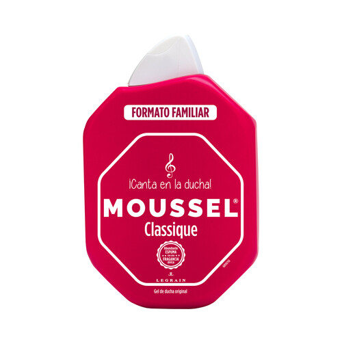 MOUSSEL Gel para baño o ducha con aceites esenciales naturales MOUSSEL ...