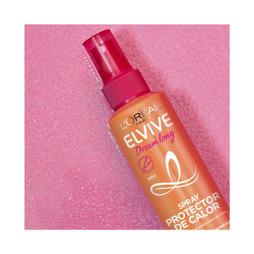 ELVIVE Spray protector del calor, sin aclarado, para cabellos largos y ...
