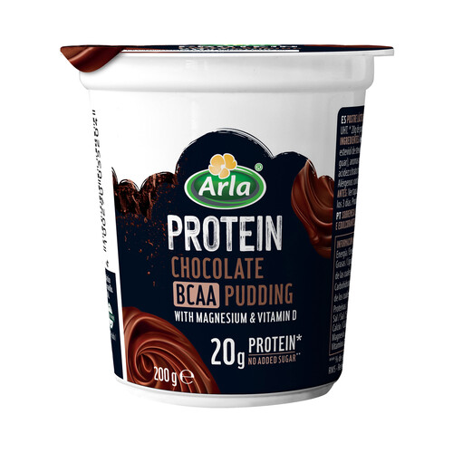 ARLA Protein Pudding de chocolate con alto contenido en proteínas (20 g ...