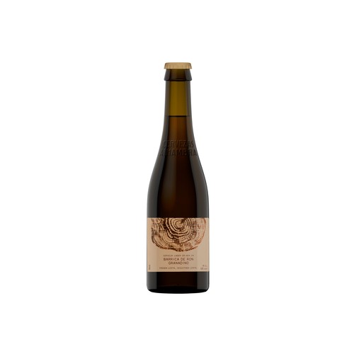 ALHAMBRA Cerveza madurada en barrica de ron Lager Botella 33 cl ...