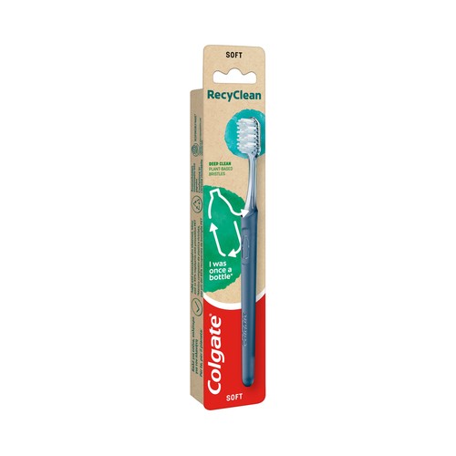 COLGATE Cepillo de dientes con filamentos suaves de origen 100% vegetal ...