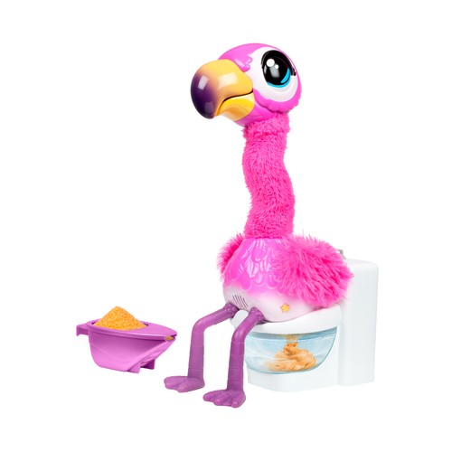 LITTLE LIVE PETS Peluche con funciones Flamenco Flamingo The Poop +4 ...