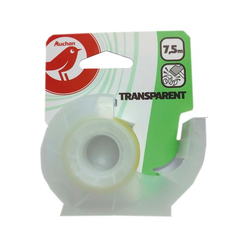 Rollo celo cinta adhesiva 7,5m con dispensador, PRODUCTO ALCAMPO ...