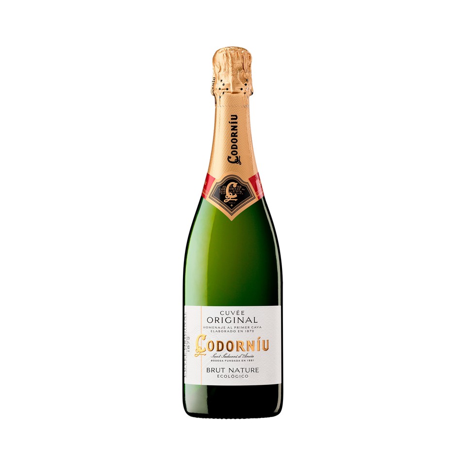 CODORNIU Cuvee original Cava brut nature ecológico con D.O. Cava ...