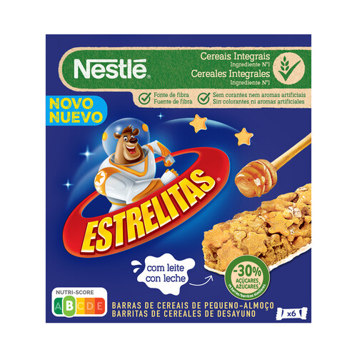 NESTLÉ Barritas de cereales NESTLÉ Estrellitas 6 x 22 g. - Alcampo ¡Haz ...
