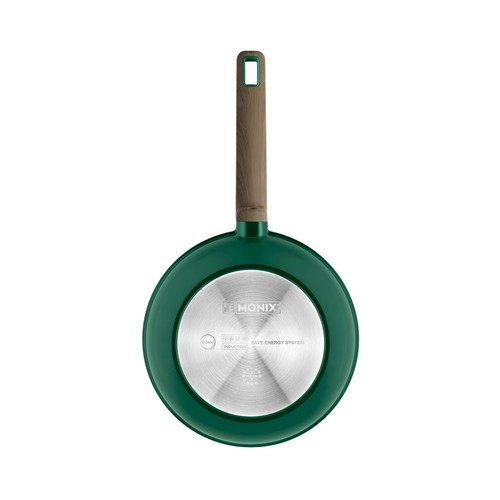 Sartén 28 cm fabricada en aluminio fundido 100% reciclado con ...