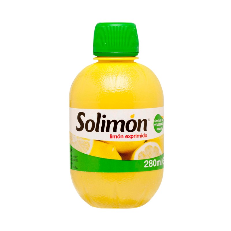 SOLIMON Aderezo de limón exprimido 100% 280 ml. - Alcampo ¡Haz tu ...
