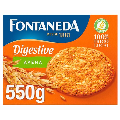 FONTANEDA Digestive Galletas con avena 550 g. - Alcampo ¡Haz tu Compra ...