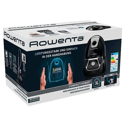 ROWENTA Compact Power Animal Care RO3985, 750W, capacidad bolsa 3L ...