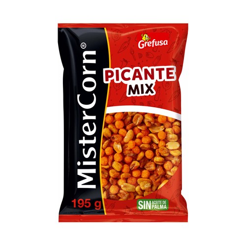 MISTER CORN Cocktail de frutos secos sabor picante MISTERCORN GREFUSA ...