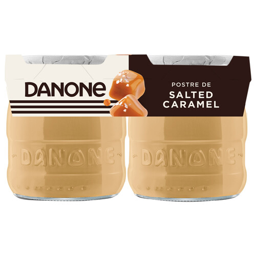 DANONE Postre lácteo con caramelo con un sorprendente toque salado ...