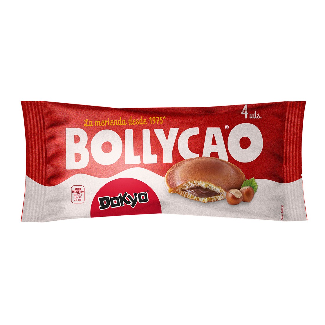 BOLLYCAO Bollos rellenos de cacao BOLLYCAO Dokyo Pack 4 uds. 132 gr ...