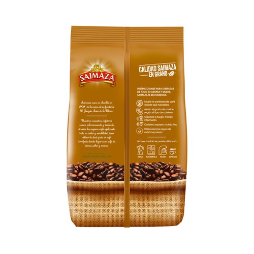 SAIMAZA Café mezcla en grano 500 g. - Alcampo ¡Haz tu Compra Online y ...