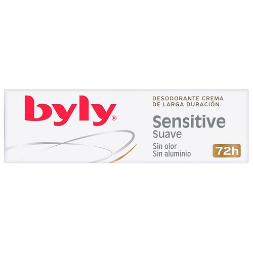BYLY Sensitive Desodorante en crema de larga duración para mujer sin ...