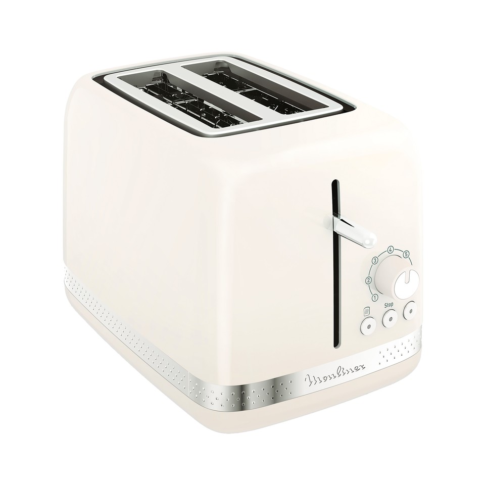 Tostador MOULINEX Soleil LT300A, color marfil, 2 ranuras cortas, 850W ...