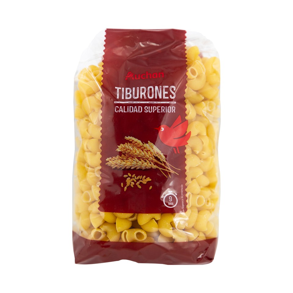 PRODUCTO ALCAMPO Pasta tiburón de calidad superior paquete de 500 g ...
