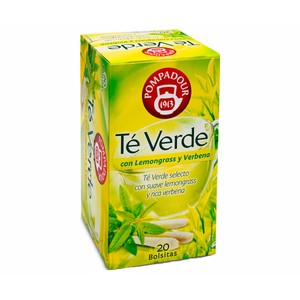 POMPADOUR Té verde con lemongrass y verbena 20 uds. - Alcampo ¡Haz tu ...