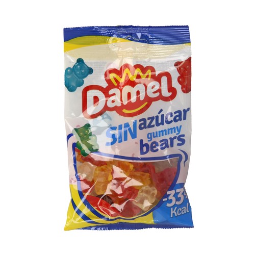 DAMEL Caramelos de goma, ositos, sin azúcares añadidos 100 g. - Alcampo ...