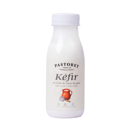 PASTORET Kéfir de leche de vacas de pasto natural y con baja acidez 250 ...