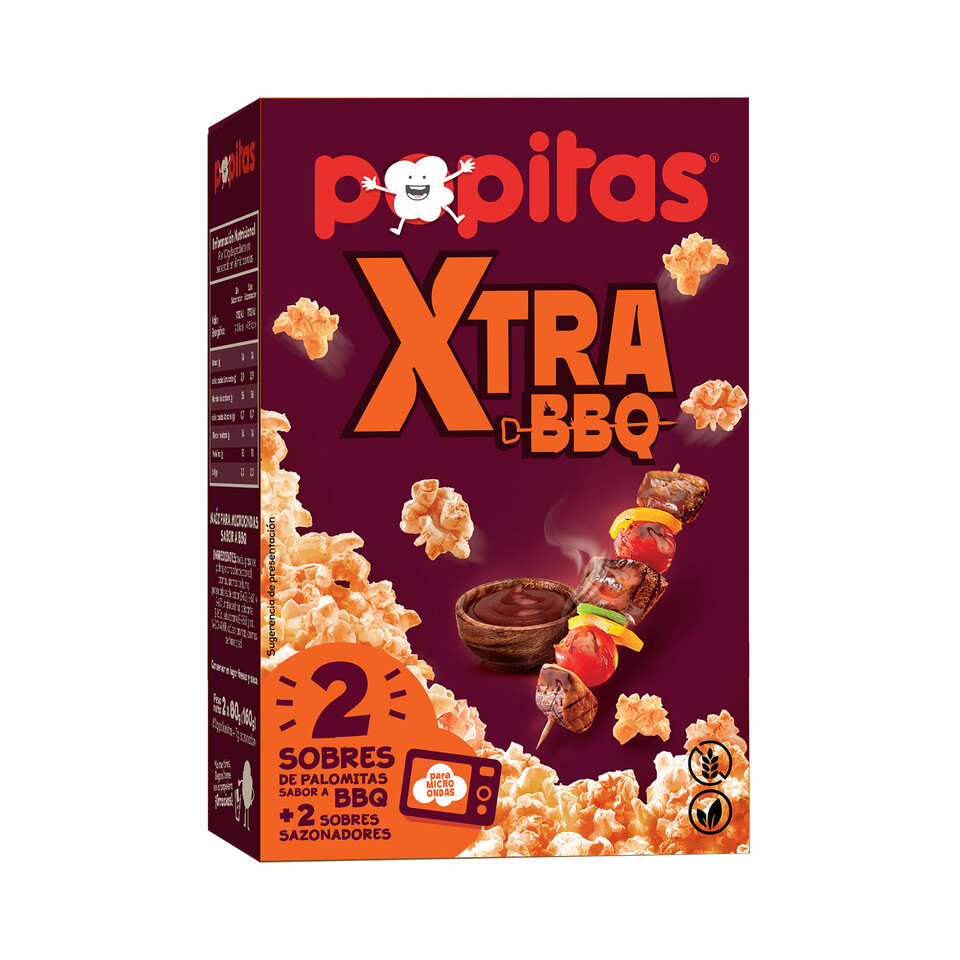 POPITAS Palomitas Xtra barbacoa 160 gr. - Alcampo ¡Haz tu Compra Online y Recoge Más de 50.000 ...