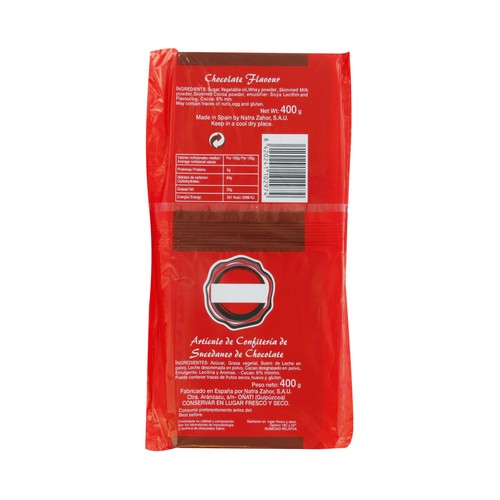 ZAHOR Chocolate con leche 400 g. - Alcampo ¡Haz tu Compra Online y ...