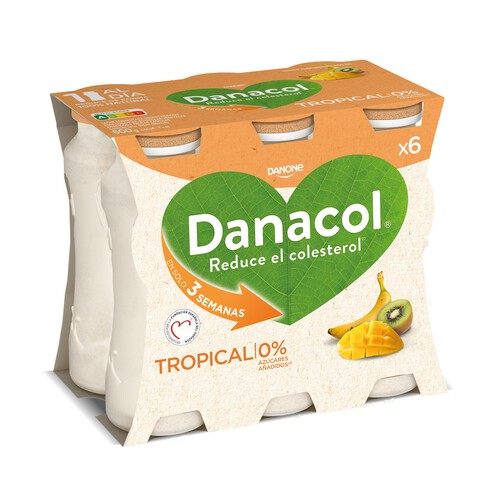 DANACOL Leche fermentada desnatada con edulcorantes, esteroles ... DANACOL Leche fermentada desnatada con edulcorantes, esteroles ...