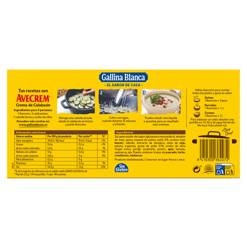 AVECREM Caldo de pollo 24 uds. 240 g. - Alcampo ¡Haz tu Compra Online y ...