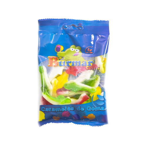 BURMAR Caramelos de goma, tiburón brillo BURMAR 100 g. - Alcampo ¡Haz ...