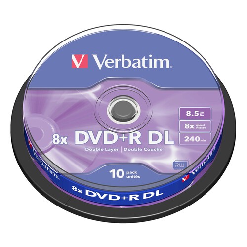 Tarrina de 10 DVD+R Double Layer 8,5 GB 8X. - Alcampo ¡Haz tu Compra Online y Recoge Más de 50. ...