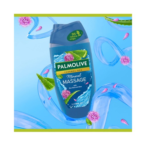 PALMOLIVE Thermal spa mineral massage Gel para ducha o baño con sal ...