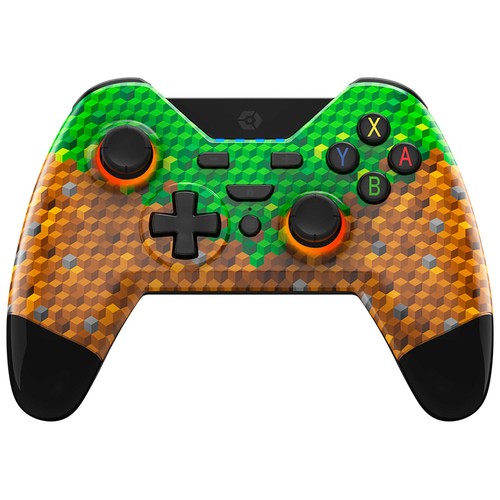 Mando inalámbrico con luces LED para Nintendo Switch, GIOTECK WX-4 ...