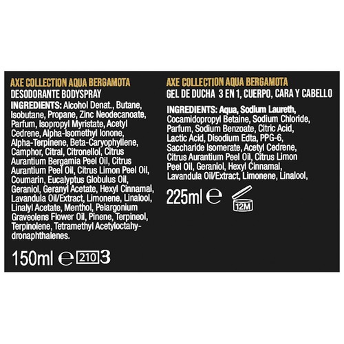 AXE Fifa 2026 Estuche con desodorante en spray (150 ml) y gel de ducha ...