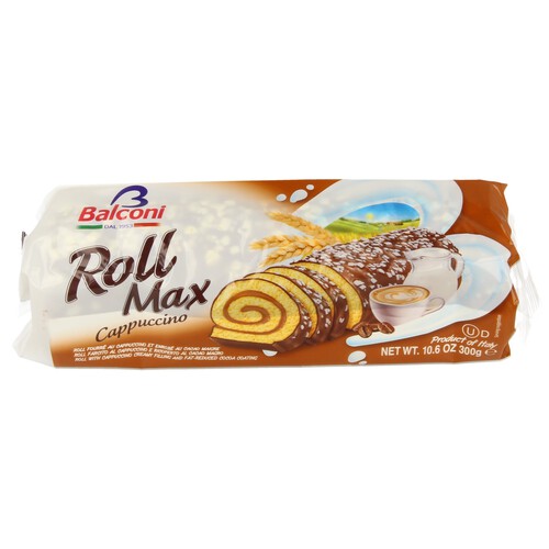 BALCONI Rollino de bizcochro con sabor a capuccino 300 g. - Alcampo ...