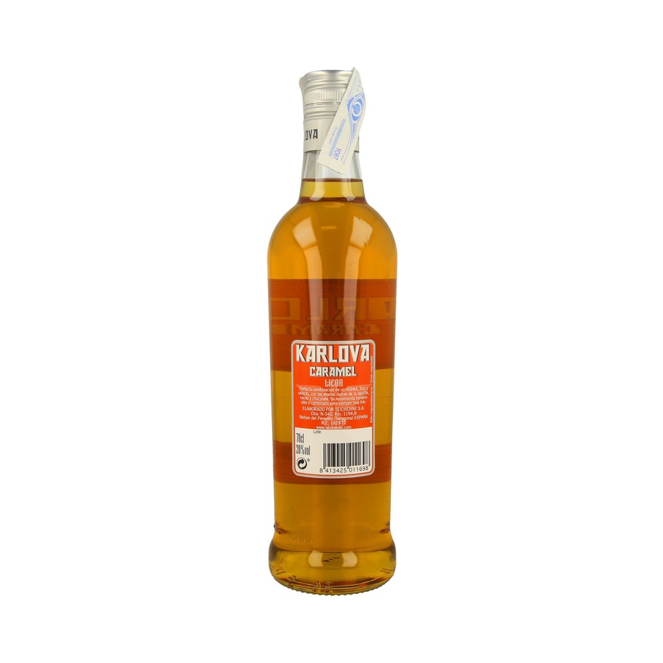 KARLOVA Karamel Bebida espirituosa de vodka con sabor a caramelo ...