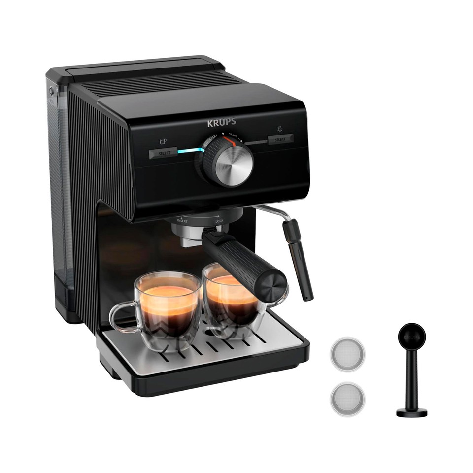 Cafetera Expresso KRUPS XP381B10 Authentic 15 bares. - Alcampo ¡Haz tu ...