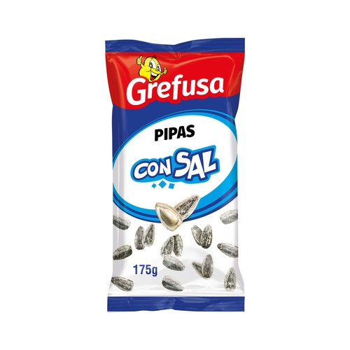 GREFUSA Pipas g Pipas con sal en bolsa 175 g. - Alcampo ¡Haz tu Compra ...