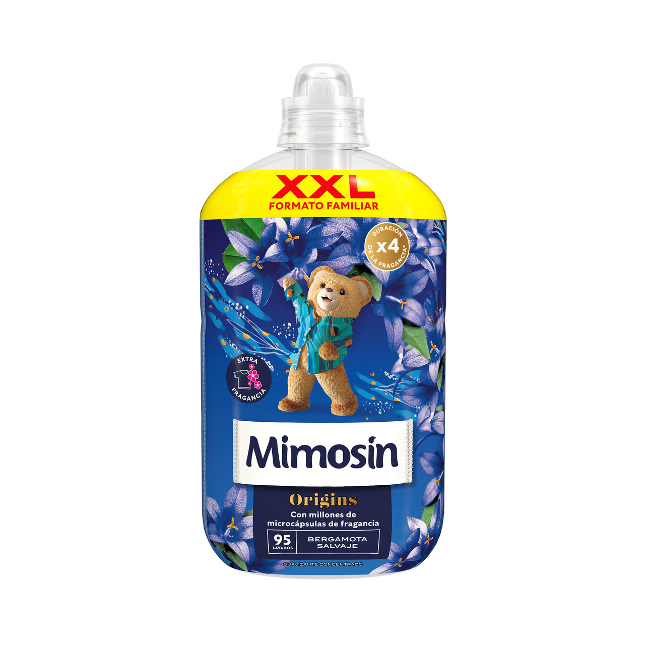 MIMOSIN Origins Suavizante concentrado con aroma a bergamota salvaje ...