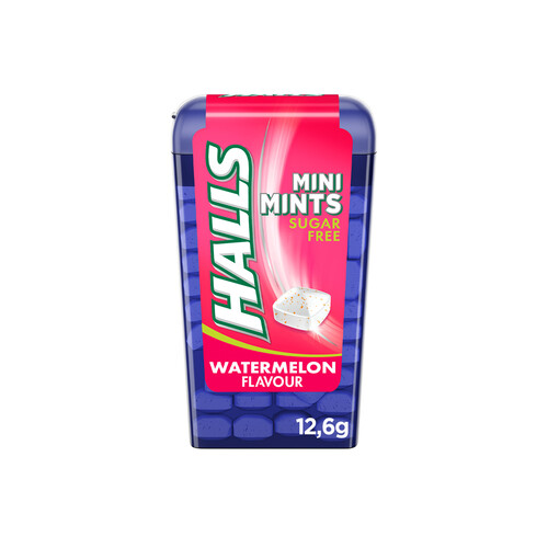 HALLS Caramelos sabor sandía Mini Mints HALLS 12,5 g. - Alcampo ¡Haz tu ...